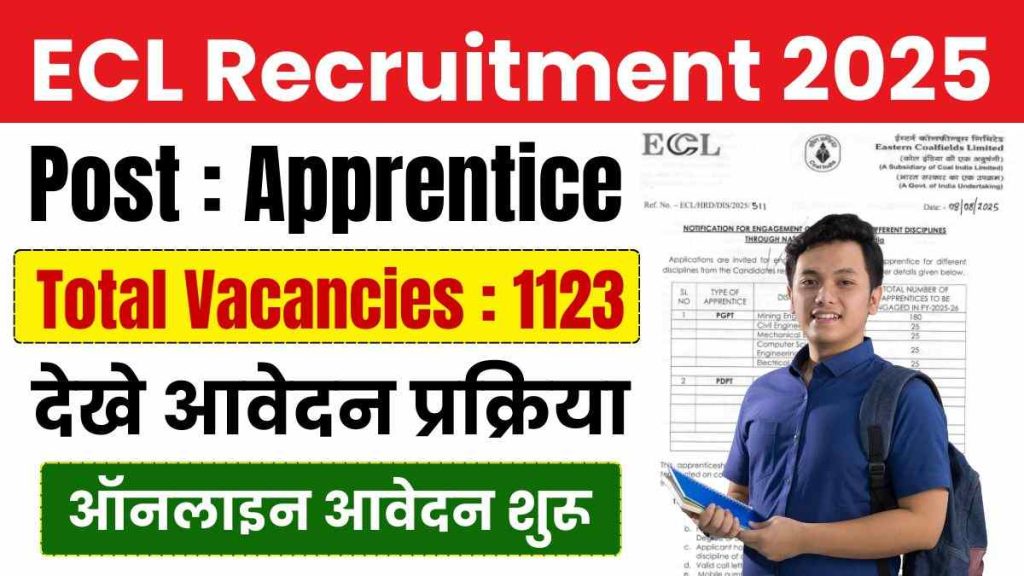 ECL Apprentice Recruitment 2025 Apply For 1,123 Graduate & Technician Apprentice Posts ...